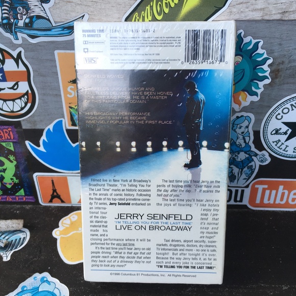 Other | New Jerry Seinfeld Stand Up Vhs | Poshmark